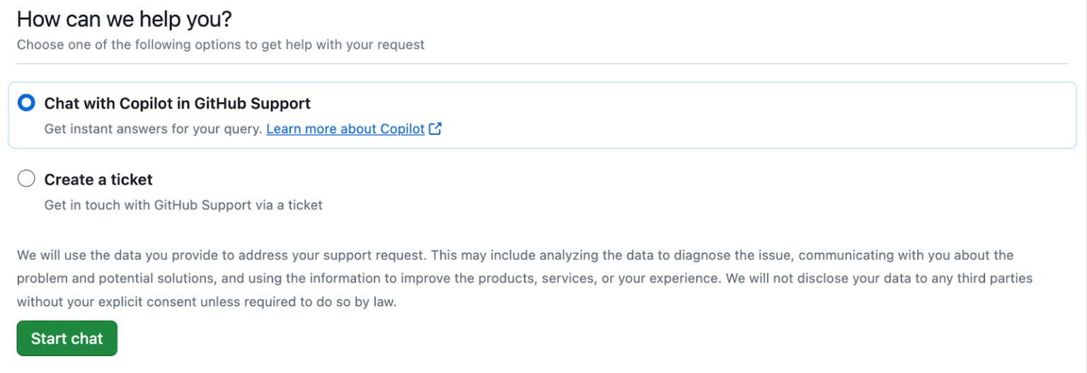 Copilot in GitHub Support is now available! - The GitHub Blog