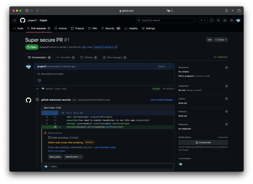 Security research without ever leaving GitHub: From code scanning to CVE via Codespaces and ...