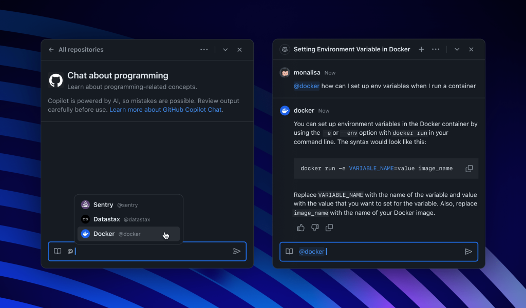 GitHub Copilot Extensionsのご紹介:パートナーとのエコシステムで無限の可能性を引き出す - GitHubブログ GitHub Copilot Extensionsのご紹介:パートナーとのエコシステムで無限の可能性を引き出す - GitHubブログ