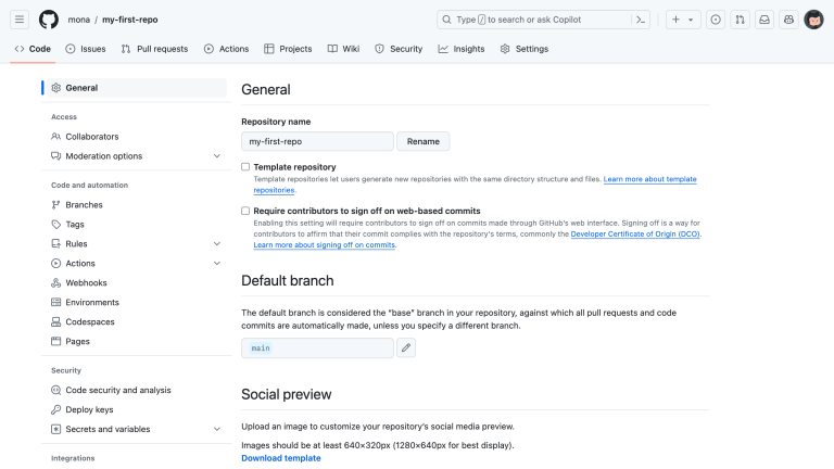 Beginner's guide to GitHub repositories: How to create your first repo - The GitHub Blog