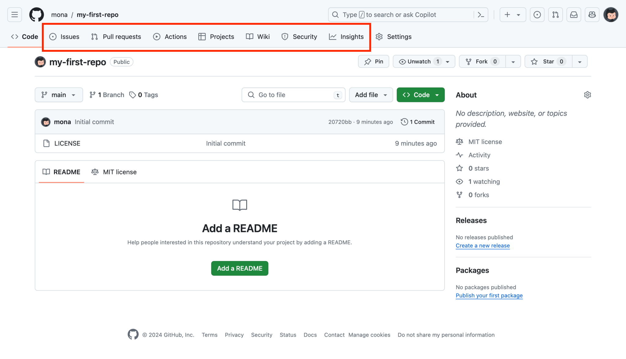 Beginner's guide to GitHub repositories: How to create your first repo - The GitHub Blog