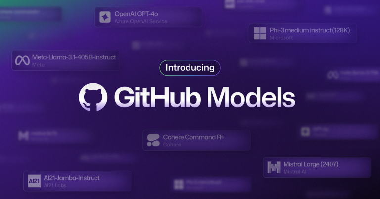 Introducing GitHub Models: A new generation of AI engineers building on GitHub - The GitHub Blog
