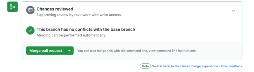 Beginner’s guide to GitHub: Merging a pull request - The GitHub Blog