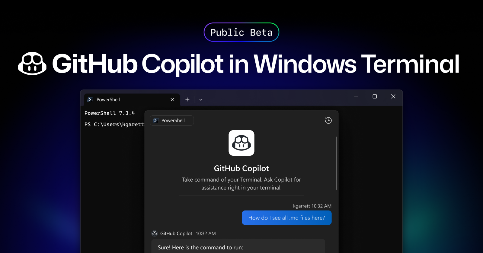 GitHub Copilot is now available in Windows Terminal - GitHub Changelog