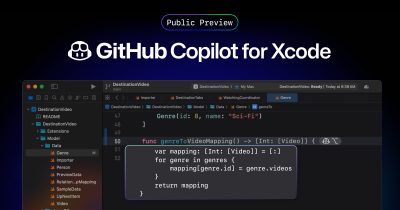 GitHub Copilot code completion in Xcode is now available in public ...