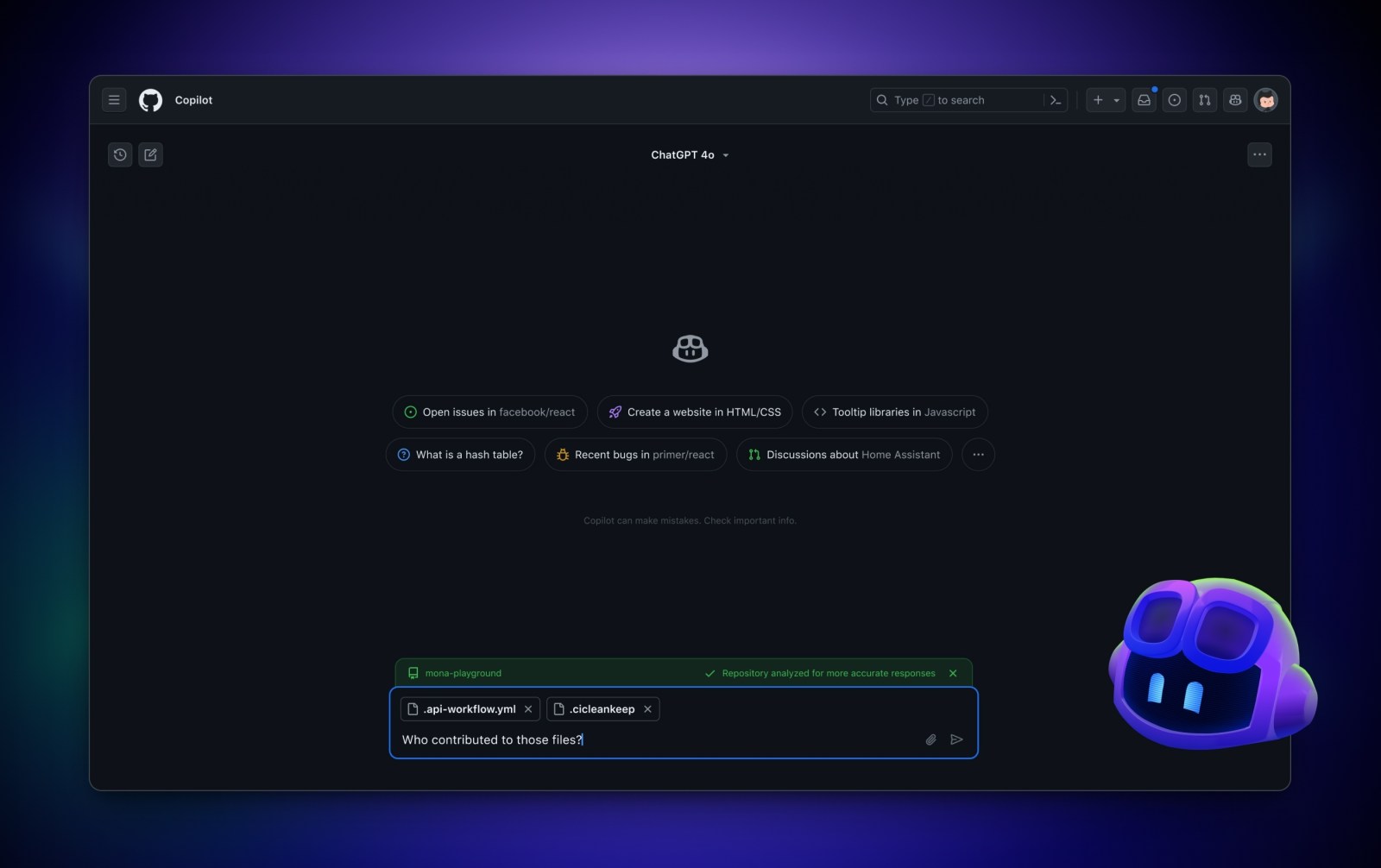 Copilot Immersive update for Copilot Enterprise customers - GitHub Changelog