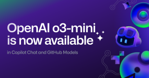 OpenAI o3-mini now available in GitHub Copilot and GitHub Models ...
