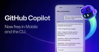 GitHub Copilot now available for free in mobile and the CLI - GitHub Changelog
