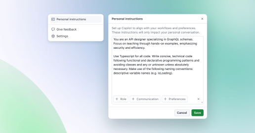Personal custom instructions for Copilot are now generally available on ...