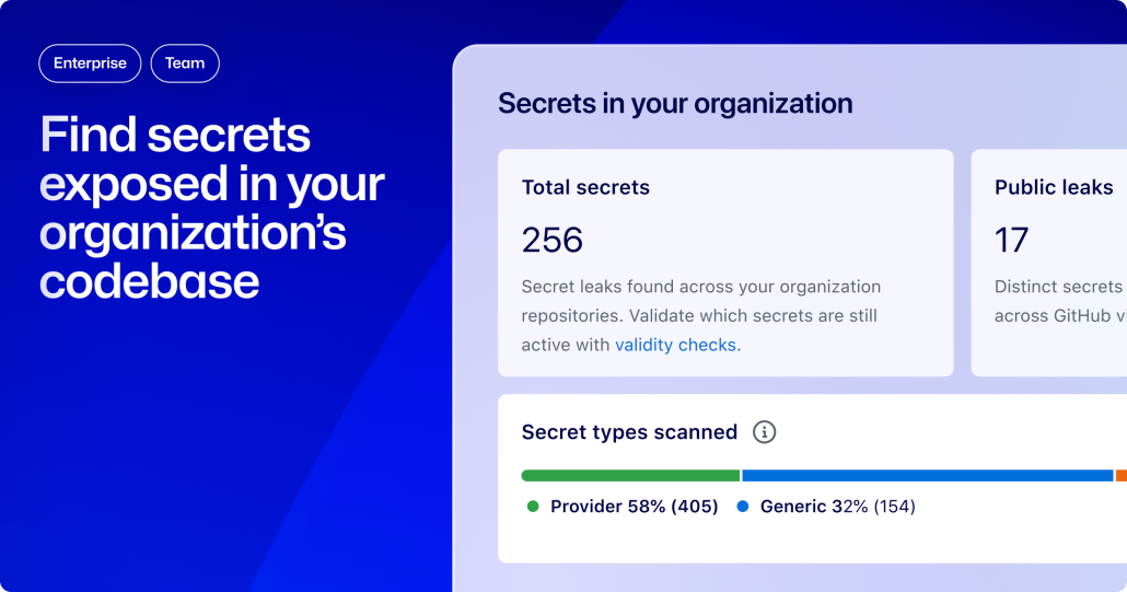 Find secrets exposed in your organization with the secret risk ...