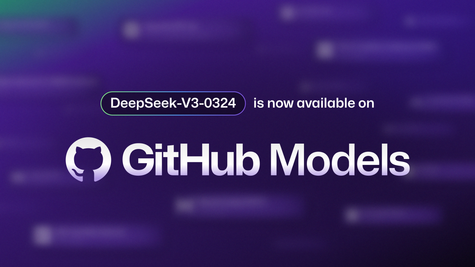 DeepSeek-V3-0324 is now generally available in GitHub Models - GitHub Changelog