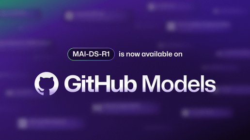 MAI-DS-R1 is now generally available in GitHub Models - GitHub Changelog