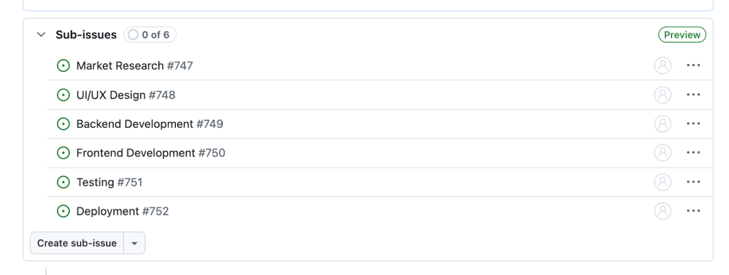 Introducing sub-issues: Enhancing issue management on GitHub - The GitHub Blog