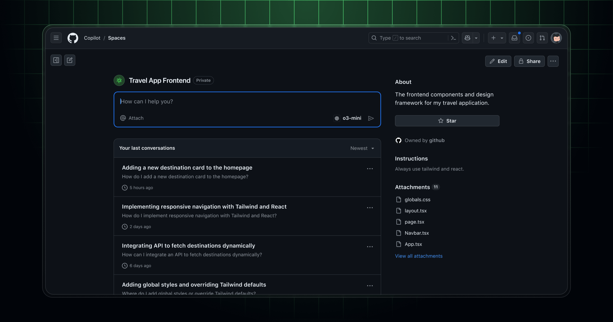 Introducing Copilot Spaces: A new way to work with code and context - GitHub Changelog