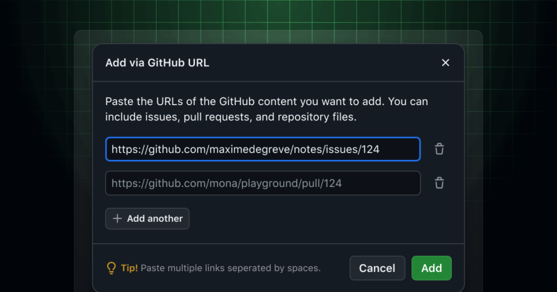 Copilot Spaces now support issues and pull requests [Public Preview] - GitHub Changelog