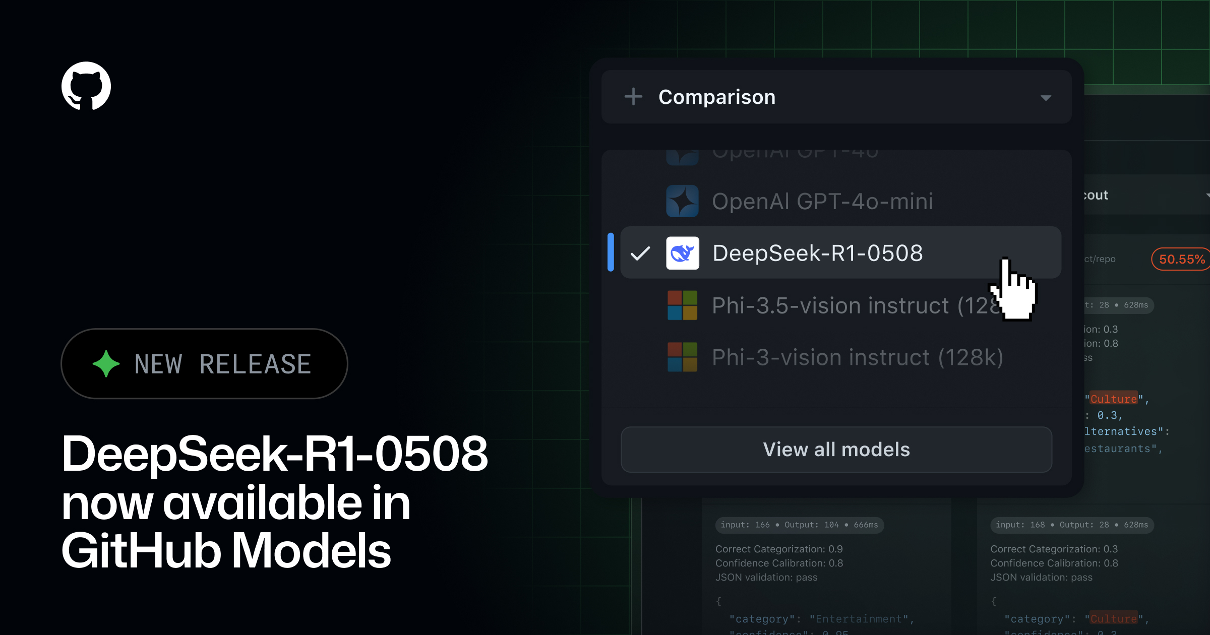 DeepSeek-R1-0528 is now generally available in GitHub Models - GitHub Changelog