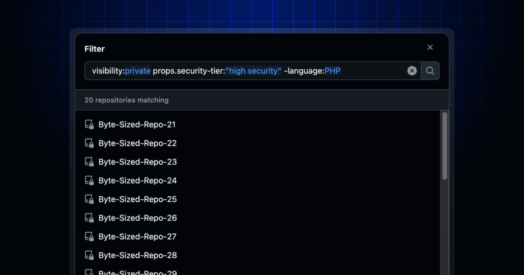 Filter-based ruleset targeting - GitHub Changelog