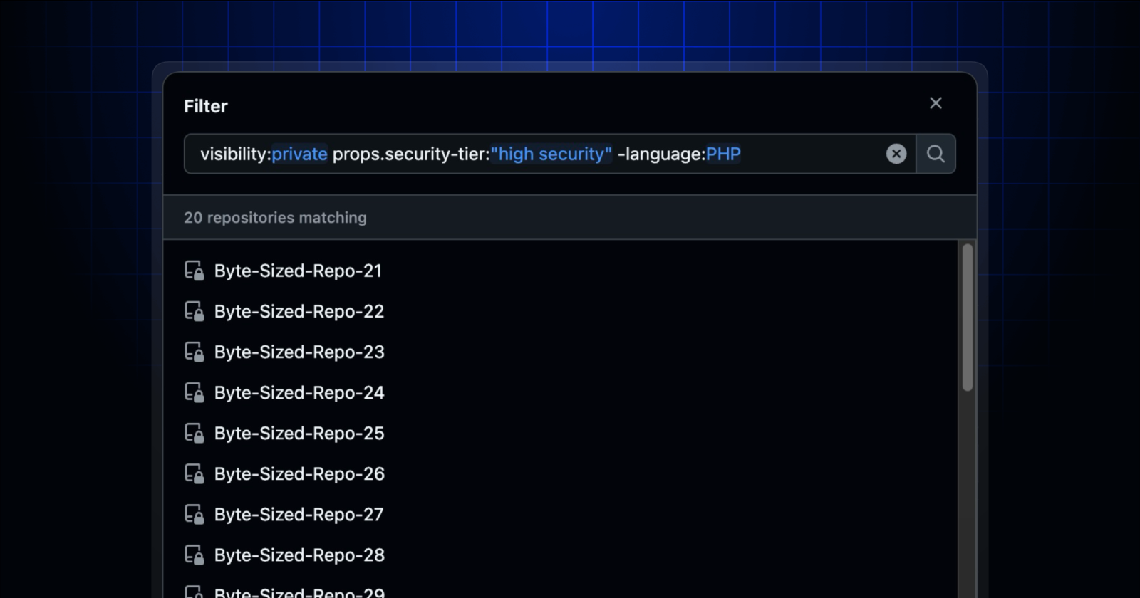 Filter-based ruleset targeting - GitHub Changelog