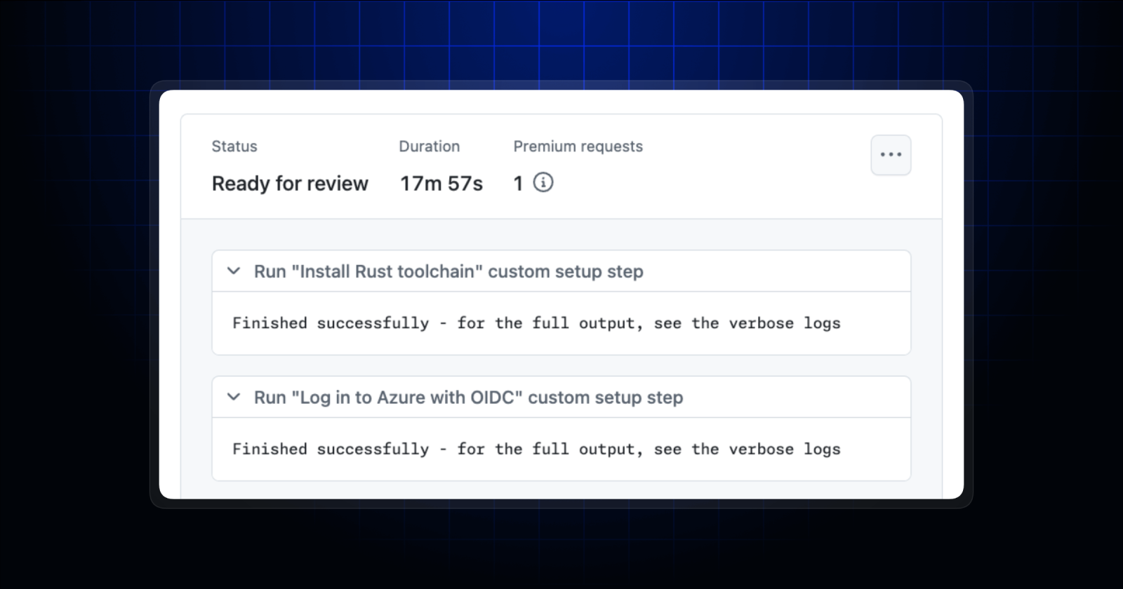 Copilot coding agent: Custom setup steps are more reliable and easier to debug - GitHub Changelog