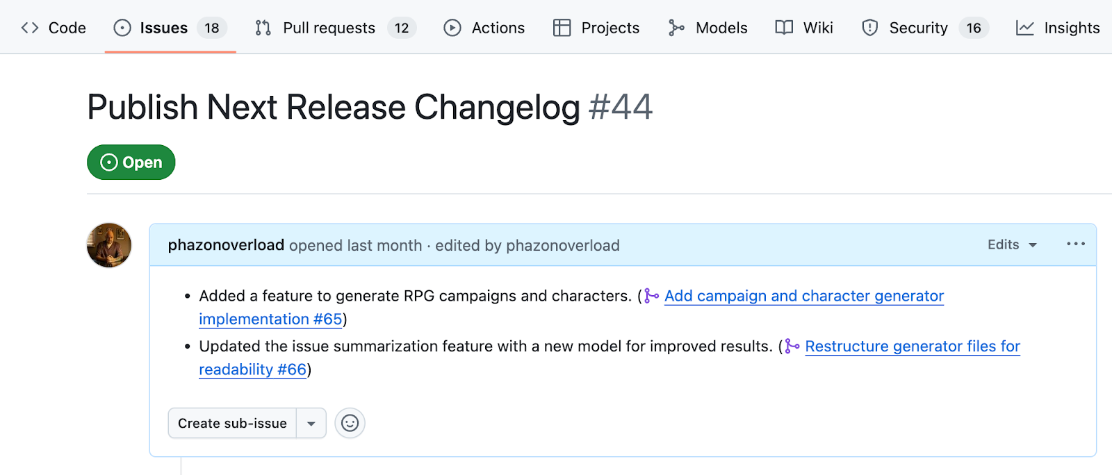 Automate Your Project With Github Models In Actions The Github Blog