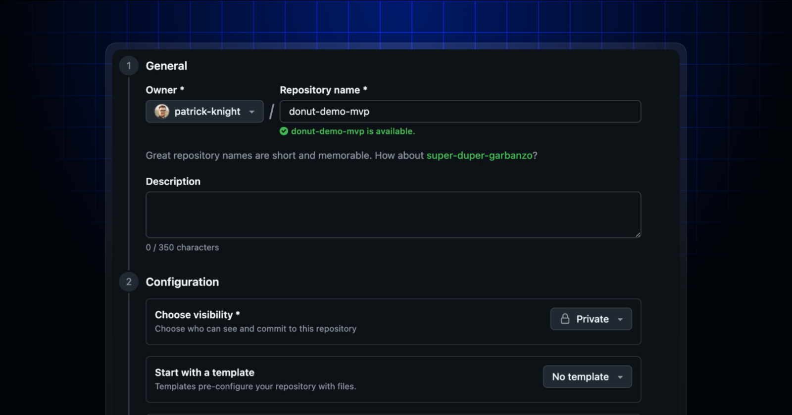 Improved repository creation experience now available in public preview ...