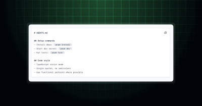 Copilot coding agent now supports AGENTS.md custom instructions ...