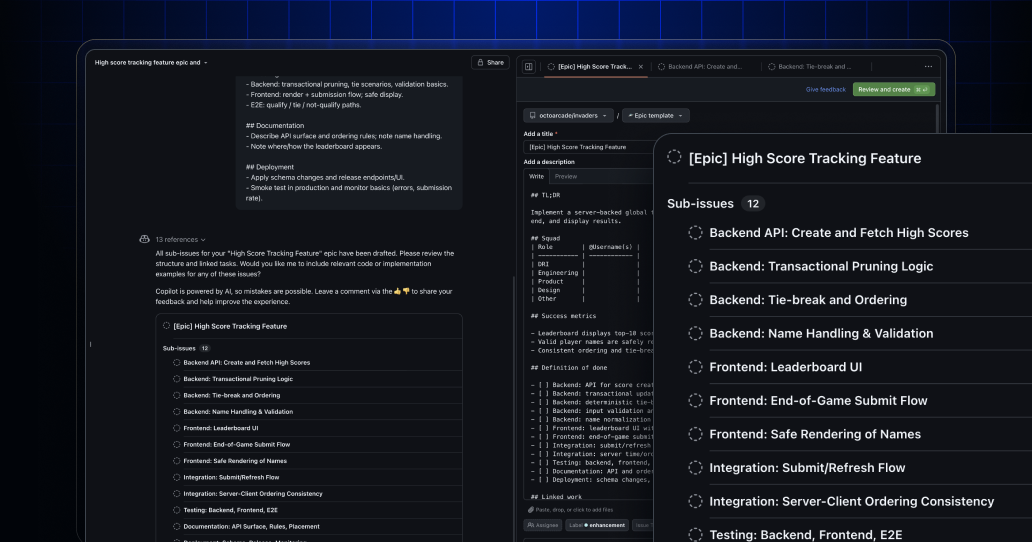 Create sub-issues with Copilot in public preview - GitHub Changelog