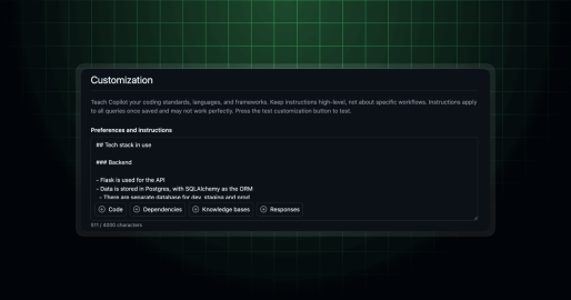 Copilot coding agent supports organization custom instructions - GitHub ...