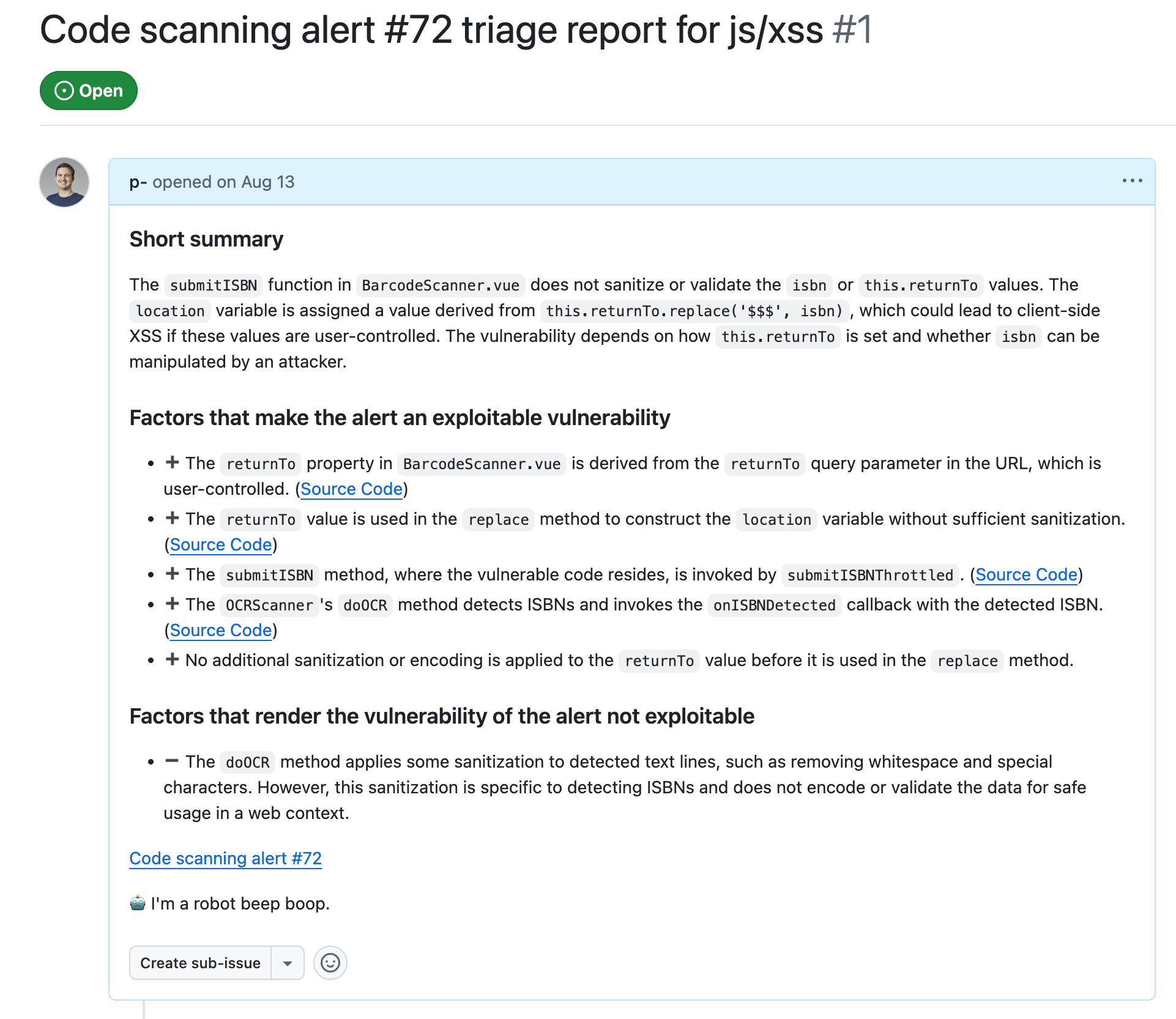 AI-supported vulnerability triage with the GitHub Security Lab Taskflow ...