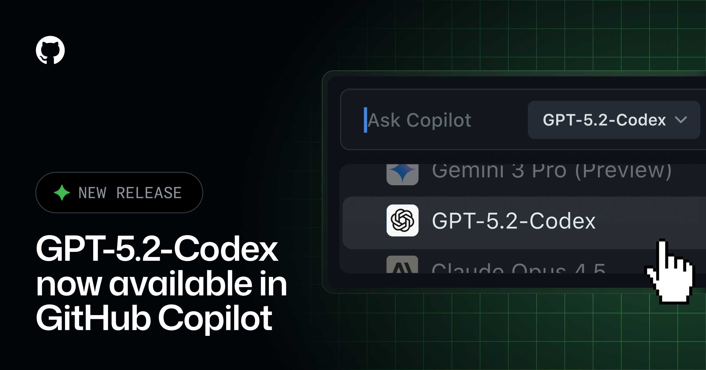 GPT-5.2-Codex is now generally available in GitHub Copilot - GitHub ...