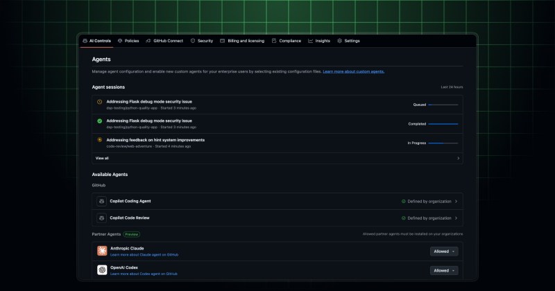 Enterprise AI Controls & agent control plane now generally available ...