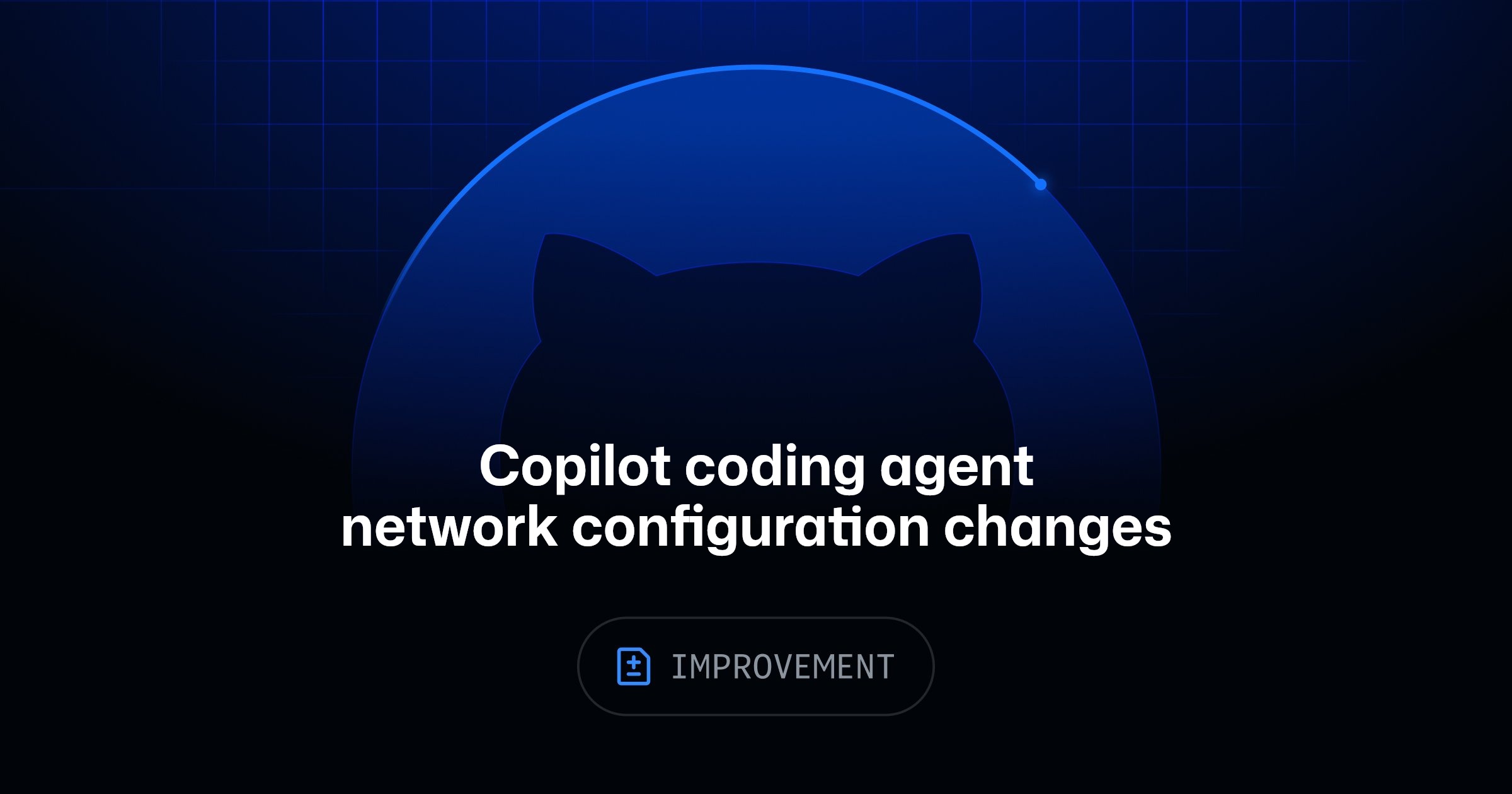Network configuration changes for Copilot coding agent - GitHub Changelog