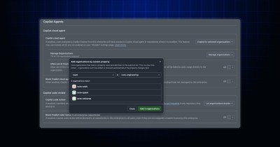 Enable Copilot cloud agent via custom properties - GitHub Changelog