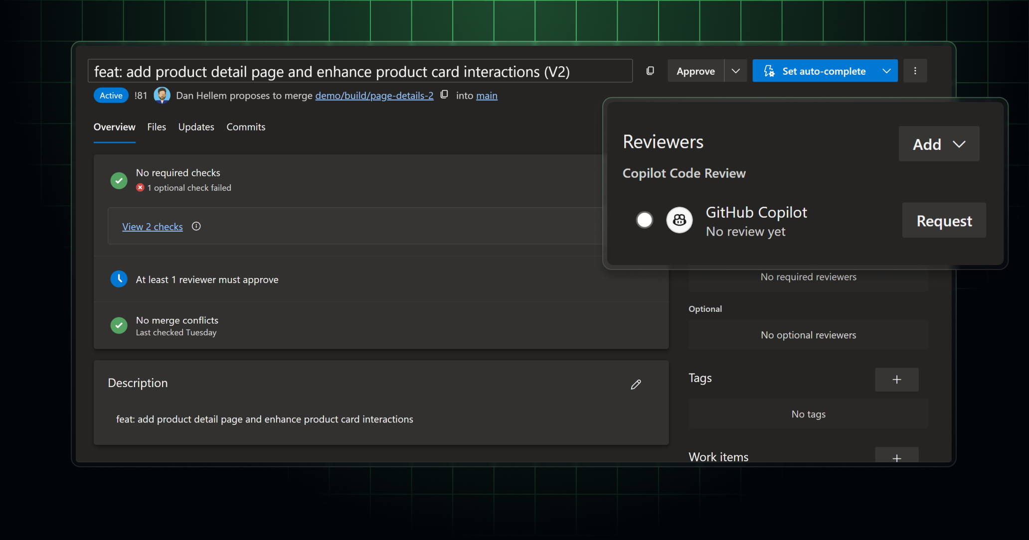 GitHub Copilot code review for Azure Repos is now in technical preview ...